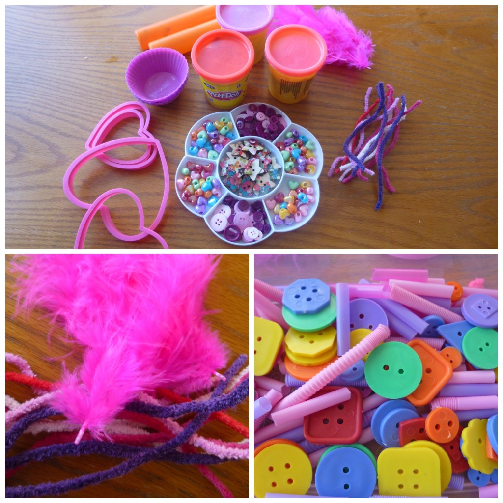 Messy Play for Matilda Mae: Pink and Purple Play Doh | Edspire